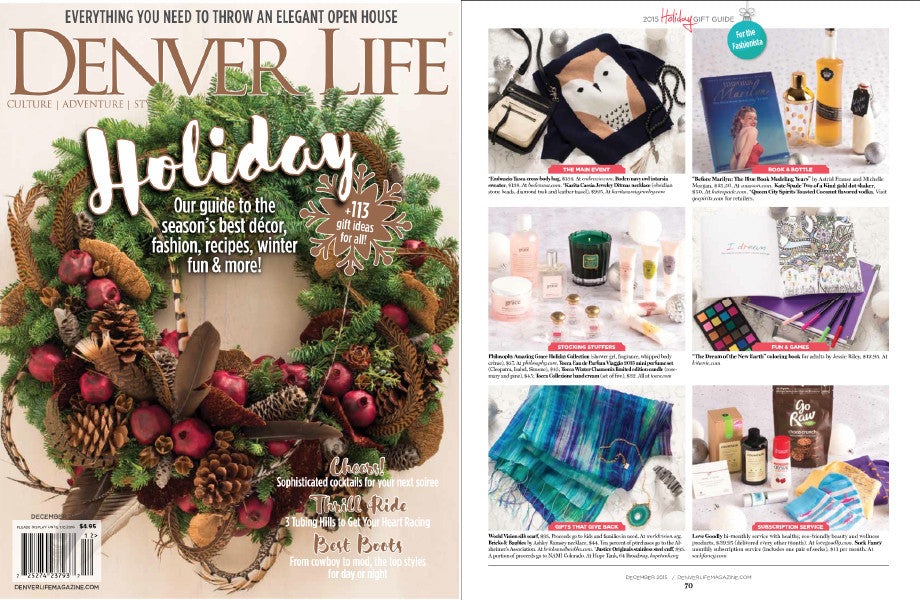 Denver Life Magazine Features Embrazio Leather Crossbody Bag
